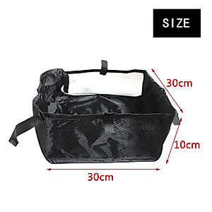 GOTOTOP 1Pc Baby Stroller Attachable Organizers Baby Stroller Pram Bottom Basket Pushchair Buggy Shopping Storage Case Organizer Bag