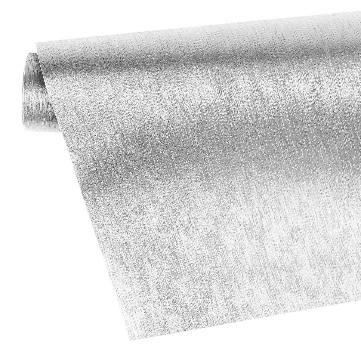 WRAPAHOLIC Wrapping Paper Roll - Silver with Metallic Shine for Birthday, Holiday, Wedding, Baby Shower - 30 inch x 16.5 feet