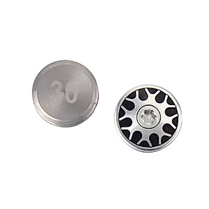 GOOACTION Golf Custom Putter Weights Black 2PCS 30g Compatible with Stroke Lab Series Putter Club Heads