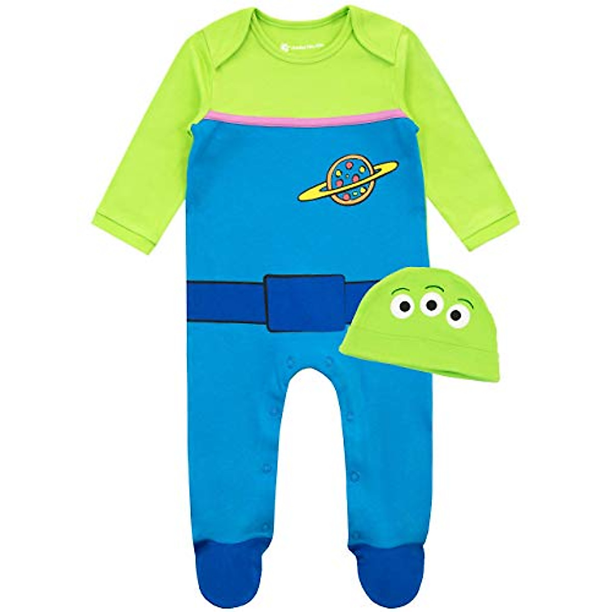 Disney Baby Bodysuit and Hat Set | Toy Story Onesie | Baby Clothes Size 6-9M Multicolored