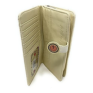 Shag Wear Pocket Watch Rabbit Wallet for Women Beige