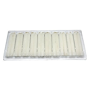 Govinda - 4 Inch Mini Ritual Chime Spell Candles - Pack of 20 - (4 Inch, White)
