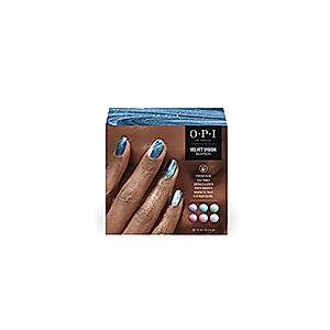 OPI GelColor Add on Kit, 6 Piece Multi-Color Magnetic Effect Gel Nail Polish Set, Velvet Vision Collection, 0.5 fl. oz,0.5 Fl Oz (Pack of 6)