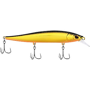 Berkley Stunna Fishing Hard Bait, Black Gold, 112mm - 1/2 oz