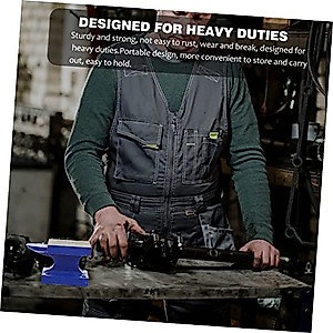 CORHAD 1pc Pad Anvil Heavy Duty Work Bench Hand Jewelry Hotfix Tool Cast Iron Anvil Tool Making Anvil DIY Hand-Knock Anvil Heavy-Duty Anvil Iron Anvil Pad Work Blue Iron Steel Wire Manual