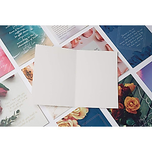 Sympathy Cards Religious with Envelopes - Bulk Set of 30 Blank Cards with Box - Scripture on front - Unique Designs - Heartfelt Spiritual Messages