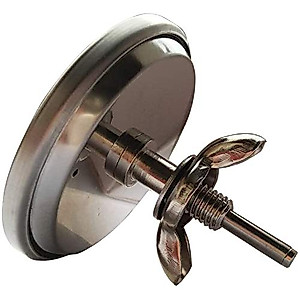 BBQ-Element Grill Thermometer Heat Indicator Replacement for Charbroil 463449914, 463241113, 463268107, Temperature Gauge for Brinkmann 810-3660-S Grill Models.