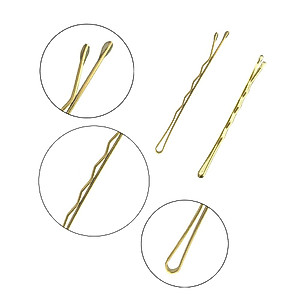 210 PCS 2.2Inch Blonde Bobby Pins for Women Girls, Super Grip Gold Hair Clips with Box, YINGFENG Reusable Non Slip Hair Pins, Suitable for All Hair Types