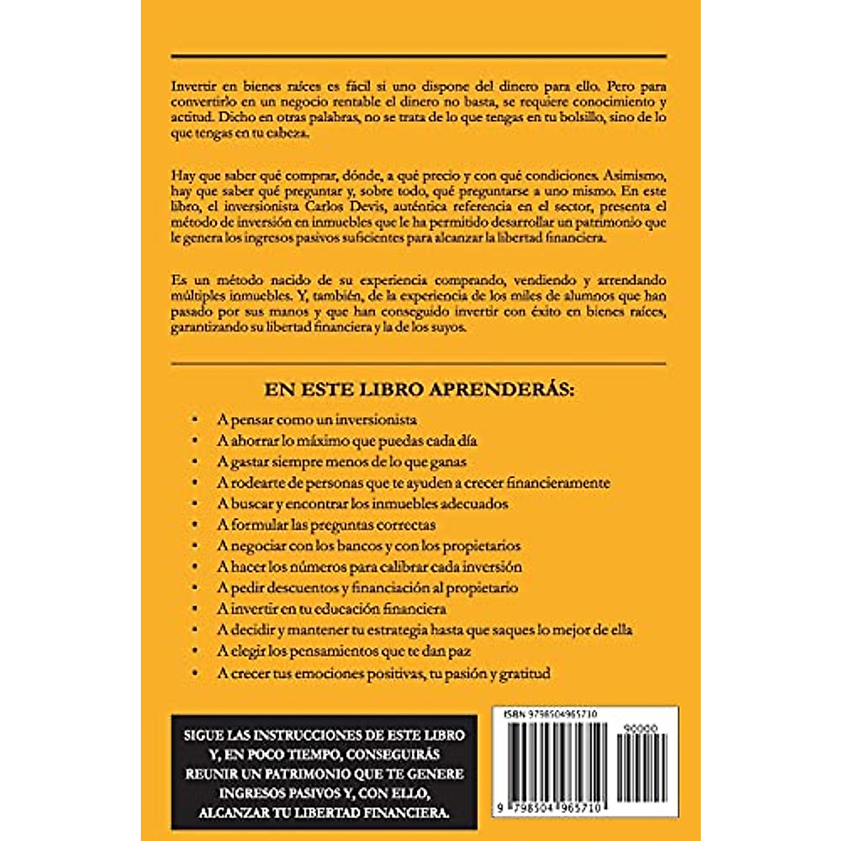 Un Inmueble Al Año No Hace Daño (Spanish Edition)