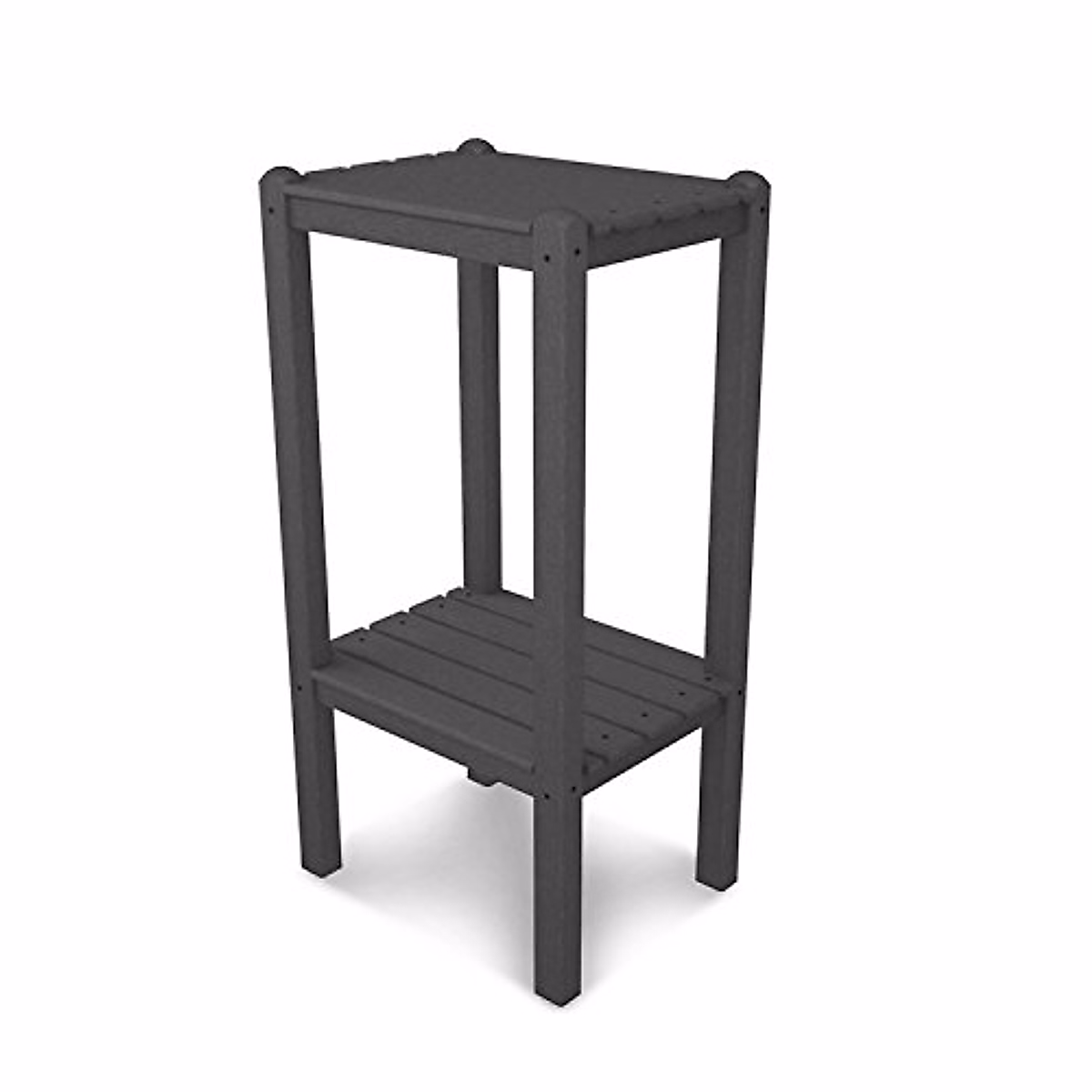 POLYWOOD® Side Table, Slate Grey