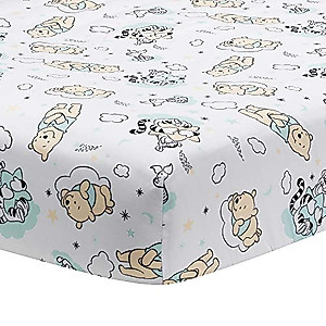 Lambs & Ivy Disney Baby Winnie The Pooh Hugs 3-Piece Nursery Crib Bedding Set