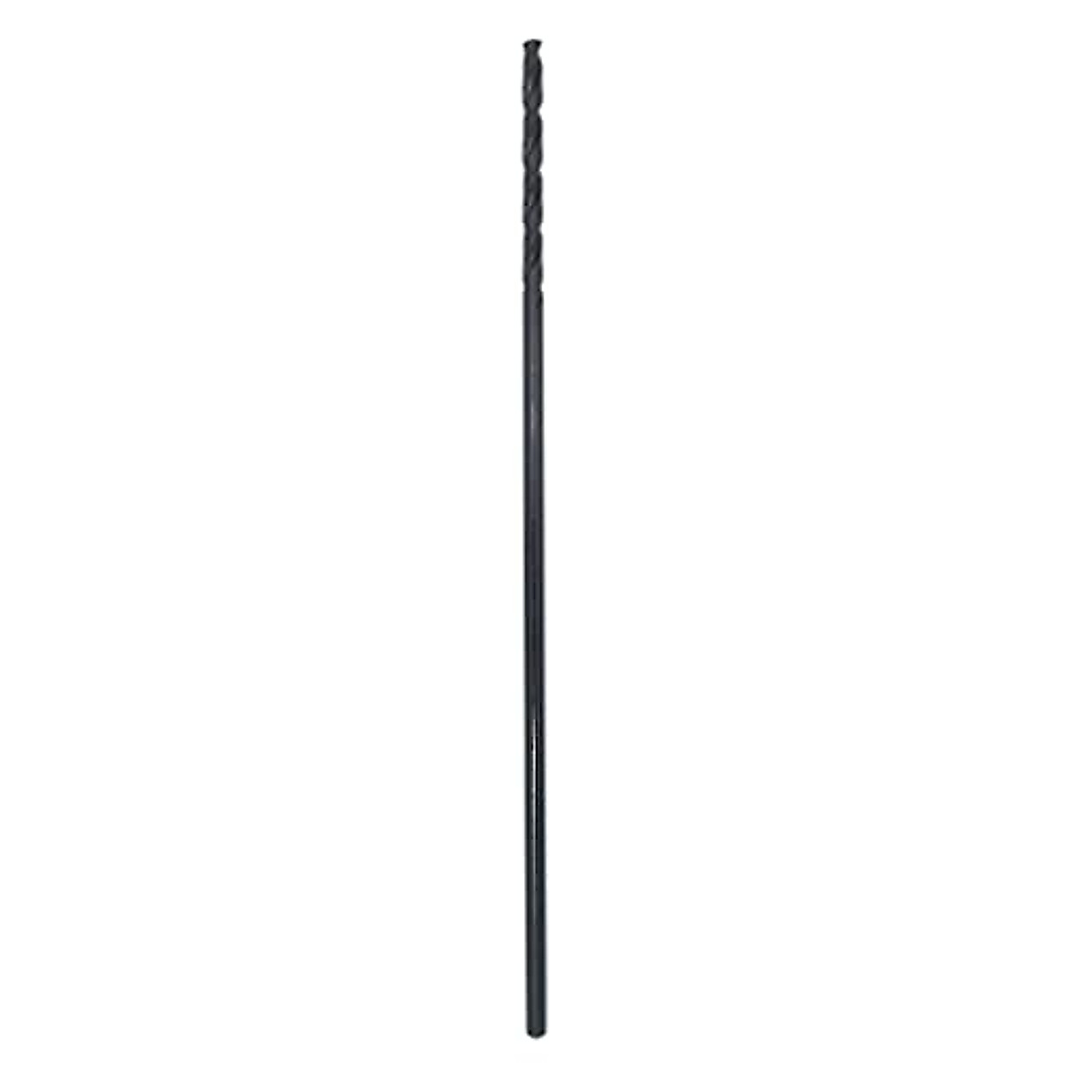 3/32-Inch x 6-Inch Aircraft Extension Black Oxide Drill Bit, Premium M2 High Speed Steel, Extra Length, for Metal, Plastic, Wood