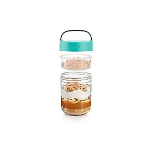Lekue Food Storage Container, One Size, Turquoise