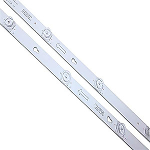 LED Backlight Strip Replace for TV 40pcs LED Backlight Strip for L55P2-UDN TOT-55D2900-4x4+4x5-3030C B55A658U 55U6700C 55D2900 55HR330M04B6 55HR330M04A6 D55A810