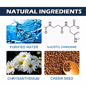 HcirjhieEye Drops for Dogs, Dog Eye Infection Treatment, Superior Comfort Long，Lasting Relief Fewer Application Needed, Used to Clean Tear Stains, Remove Eye Stains, and Relieve Dryness, 10ml