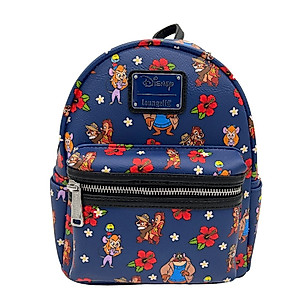 Loungefly Chip N Dale Rescue Rangers AOP Women's Double Strap Shoulder Bag