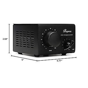 Bugera POWER SOAK PS1 Passive 100 Watt Power Attenuator for Guitar and Bass Amplifiers with Emulated Mic Output