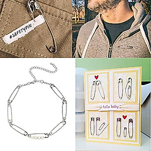 500 Pcs ZIPCCI 1.5 inch Safety Pins,Small Safety Pins for Home Office Use DIY Crafts Jewelry Making