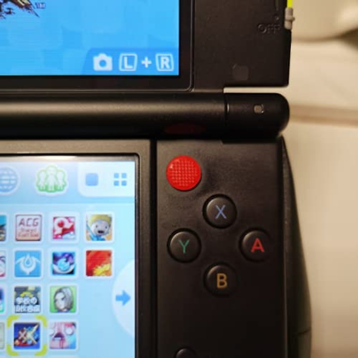 Replacement Right Joystick C stick Circle Pad Button Grip Cap Cover for Nintendo New 3DSXL 3DSLL New 3DS 2015 Button Instead of 3ds C Button Game Console Rocker Cap