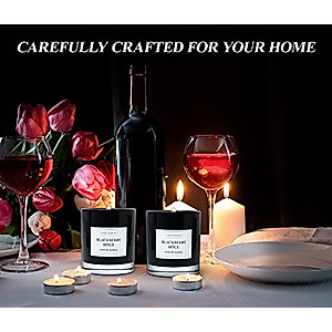 Candles for Home Scented, 8.8oz BlackBerry Spice Aromatherapy Candles Scented with Long Lasting Burning, Highly Home Scented Candles for Stress Relief Relaxation, Jar Candle Gifts for Women Men