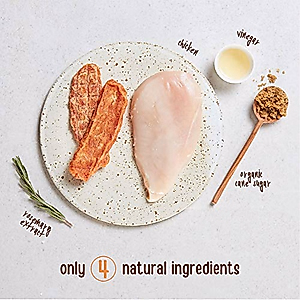 Full Moon Chicken Jerky Healthy All Natural Dog Treats Human Grade Made in USA Grain Free 12 oz