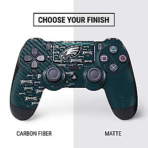 Skinit Decal Gaming Skin Compatible with PS4 Slim Bundle - Officially Licensed NFL Philadelphia Eagles Blast Design