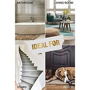 The Good Stuff Rug Tape for Hardwood and Laminate Floors - 10 Yards of Extreme Strength Tape