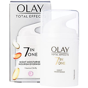 Olay Total Effects 7 in 1 Anti-Ageing Night Firming Moisturizer for Women, 1.7 Ounce