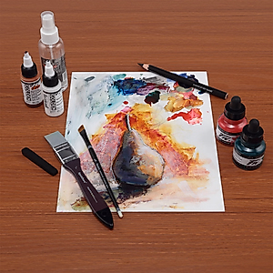 Artfinity Synthesis Watercolor Paper Pads - White 74lb., 200gsm Synthetic Paper for Painting, Sketching, and More! - 11x14"