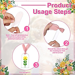 CosCosX 80Pcs Wedding Blank Arched Acrylic Place Cards Clear Wedding Reserved Seating Signs with Ribbon Name Tag Seat Label Square Hole for Table Setting Numbers Guest Names Party Accessories Supplies