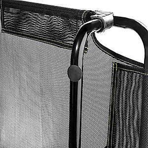 Homevative Folding Elevated Pet Bed, No Assembly, Indoor/Outdoor, Low Profile, Non-Slip Feet, Travel Bag Included. 42" x 24" x 5-1/2"