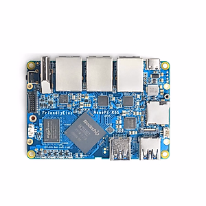 Nanopi R5S Router RK3568 development board OpenWRT A55 HDMI2.0 2.5G Gigabit network port (4GB Ram, No power Supply)