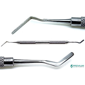 3 Pcs Superior Dental Heidemann Spatulas Composite Plastic Filling Restorative Instrument