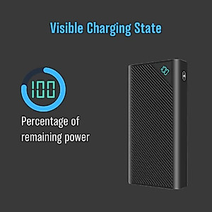 Portable Charger 30000mAh, High Capacity Fast Charging Power Bank for iPhone, Samsung, iPad Pro, AirPods, Android, Drones, Laptop