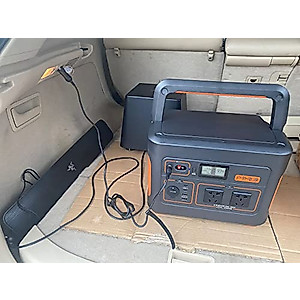 KFD Car Charger Cigarette Lighter DC Adapter for Jackery Portable Explorer 160/240/300/500/1000 Goal Zero Yeti/Anker/BLUETTI EB3A/EB70/EB70S/PAXCESS Rugged330/BALDR Power Station Power Supply Cord