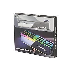 G.SKILL Trident Z Neo Series (Intel XMP) DDR4 RAM 128GB (4x32GB) 3600MT/s CL18-22-22-42 1.35V Desktop Computer Memory UDIMM (F4-3600C18Q-128GTZN)