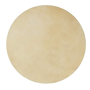 2pcs Drum Head Skin, 8.5/12in Faux Buffalo Leather with Consistent Clear Sound for African Bongo Drums 2 Size to Choose(12 inch)