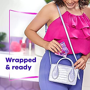 Always Radiant Daily Liners Regular Absorbency Unscented, Up to 100% Odor-free, 96 Count