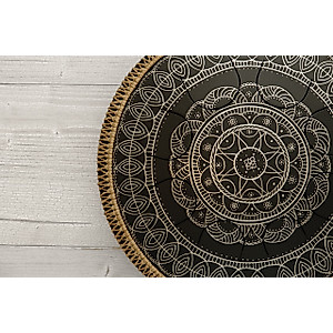 GUDA DRUM Freezbee with Premium design and Soft Rope Decoration