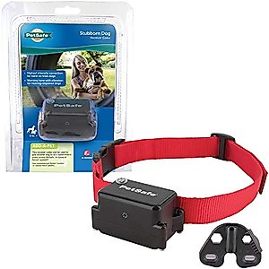 PetSafe Stubborn Dog Receiver Collar, In-Ground Fence Collar, Waterproof, with Tone, Vibration and Static Correction for dogs 8lb and Up - Not Compatible with YardMax and UltraSmart