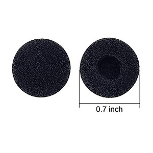 Zotech 50 Pack Foam Earbud Earpad Ear Bud Pad Replacement Sponge Covers for Airpods iPod iPhone Itouch Ipad Headsets