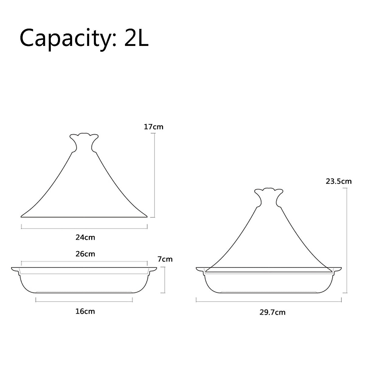 Xgxoz Tagine Cast Iron 4 Qt Cooker Pot Tajine Cooking Enameled Ceramic Lid- 500 F Oven Safe Dish W Large Capacity Cone Shaped Lid High Quality Cookware Gift