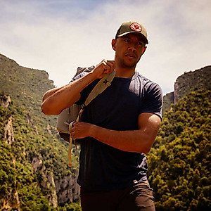 Fjallraven 1960 Logo Langtradarkeps Hat - Buckwheat Brown Small/Medium