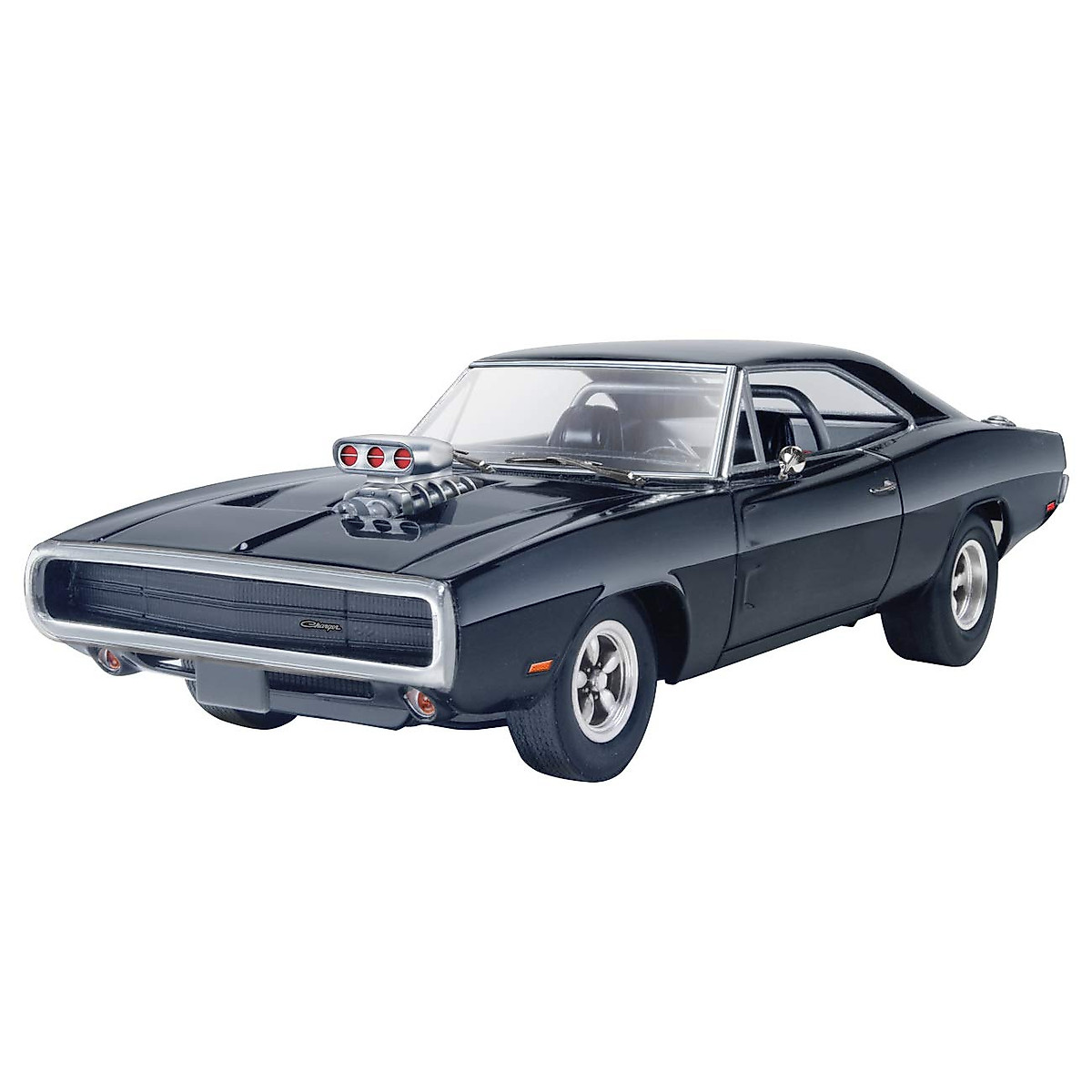 Revell 85-4319 Fast & Furious Dominic’s 1970 Dodge Charger Car Kit 1:25 Scale 122-Piece Skill Level 5 Plastic Model Building Kit