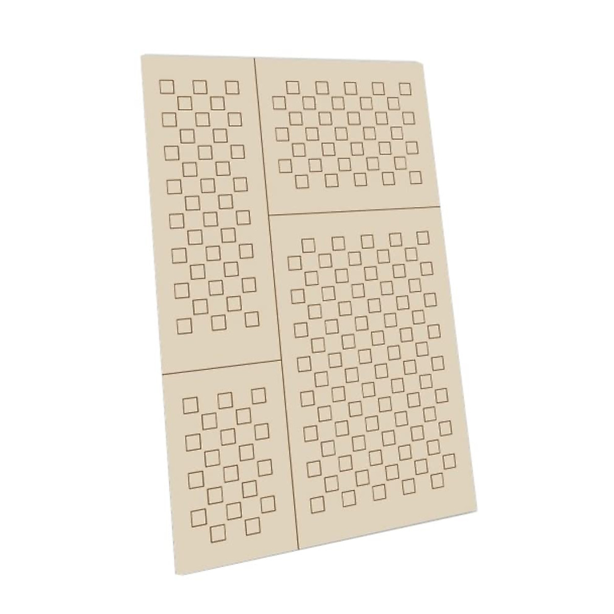 Green Stuff World for Models and Miniatures Self-Adhesive Stencils - Chequer S 9501