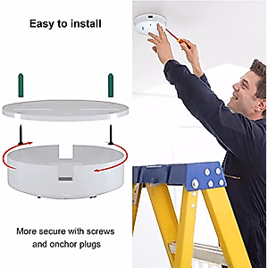 Hidden Camera Smoke Detector WiFi Spy Camera Hidden Cameras HD 1080P Wireless Small Nanny Cam with Night Vision and Motion Detection for Home Surveillance Security Cameras Indoor Wireless