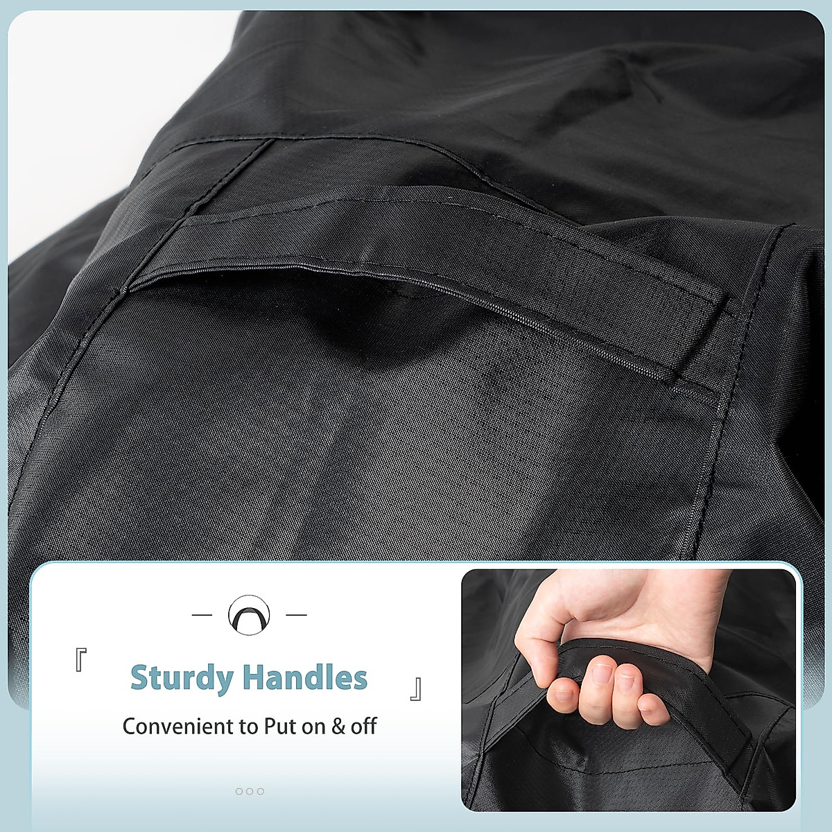 SHINESTAR Griddle Cover for Blackstone 36 Inch Culinary Series, Heavy Duty Waterproof 5441 Flat Top Gas Grill Cover with Large Air Vent, Click-close Straps, Handle and Zipper, Black