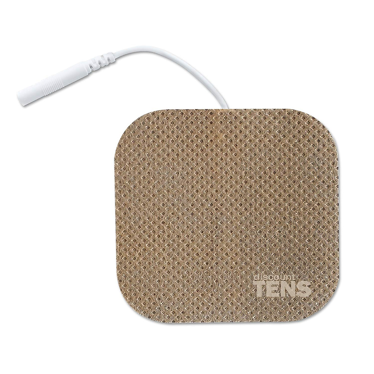TENS Wired Electrodes Compatible with TENS 7000, Premium Replacement Pads for TENS Units, Discount TENS Brand (2in x 2in, 20 Pack)