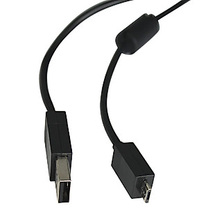 OSTENT USB Charger Cable Cord + Battery Pack for Microsoft Xbox One Wireless Controller