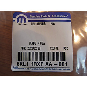 2018-2020 Jeep Wrangler JL Gladiator Front Left Bumper Close Out Cover Mopar OEM